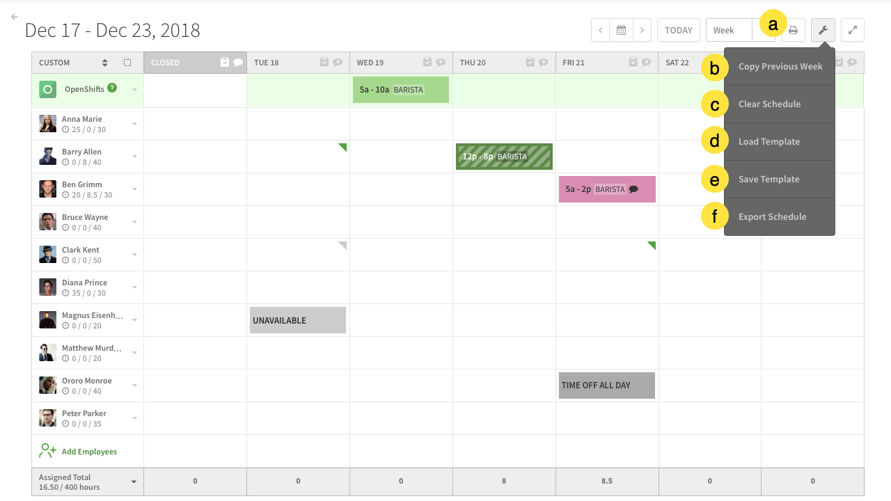 Scheduler Reference Guide – When I Work Help Center Scheduler Reference Guide – When I Work Help Center