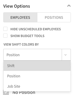 Schedule Views – When I Work Help Center
