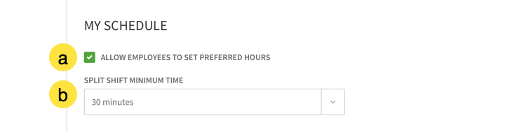 Scheduling Settings – When I Work Help Center