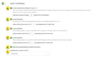 Scheduling Settings – When I Work Help Center