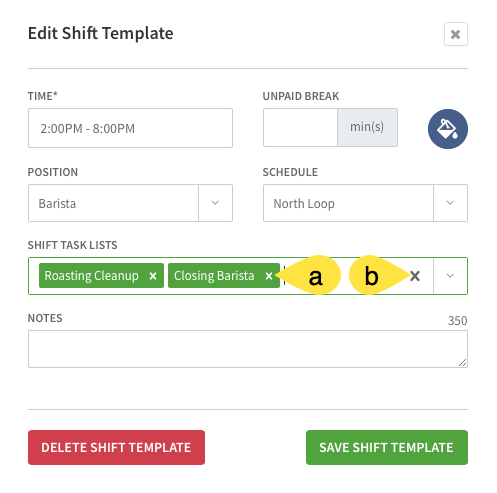 Scheduling Shift Tasks – When I Work Help Center