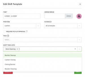 How Task Lists Work – When I Work Help Center