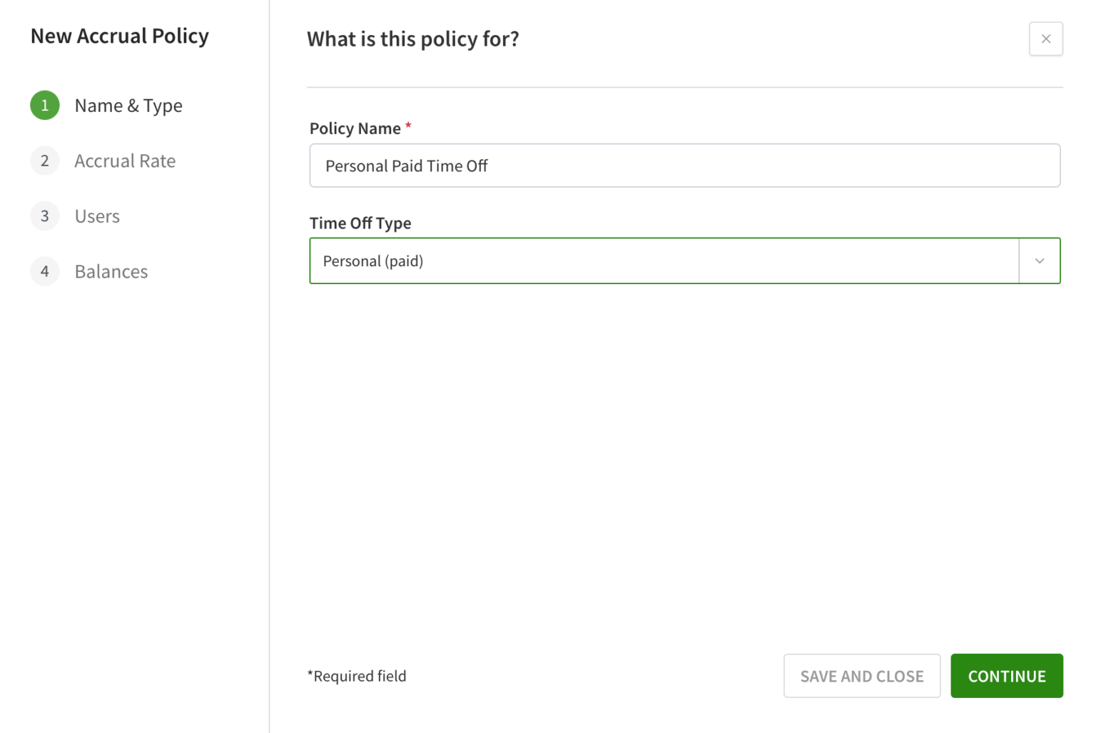 Manage Time Off Accrual Policies – When I Work Help Center