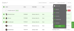 Assigning Users to Positions and Schedules – When I Work Help Center