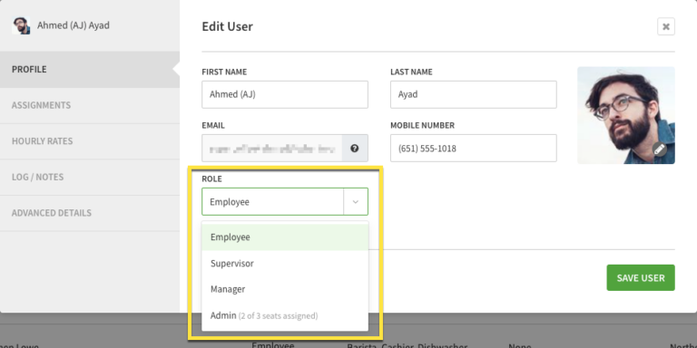 User Access Privileges (User Roles) – When I Work Help Center