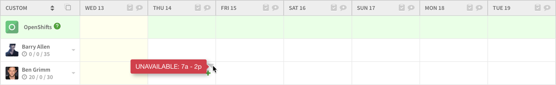 Interpreting Availability and Time Off While Scheduling – When I Work ...