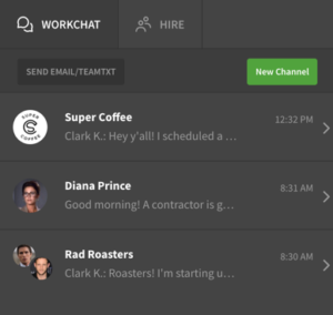 Using WorkChat – When I Work Help Center
