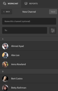 Using WorkChat – When I Work Help Center