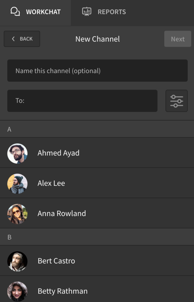 Using WorkChat – When I Work Help Center