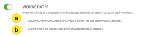 Managing WorkChat – When I Work Help Center